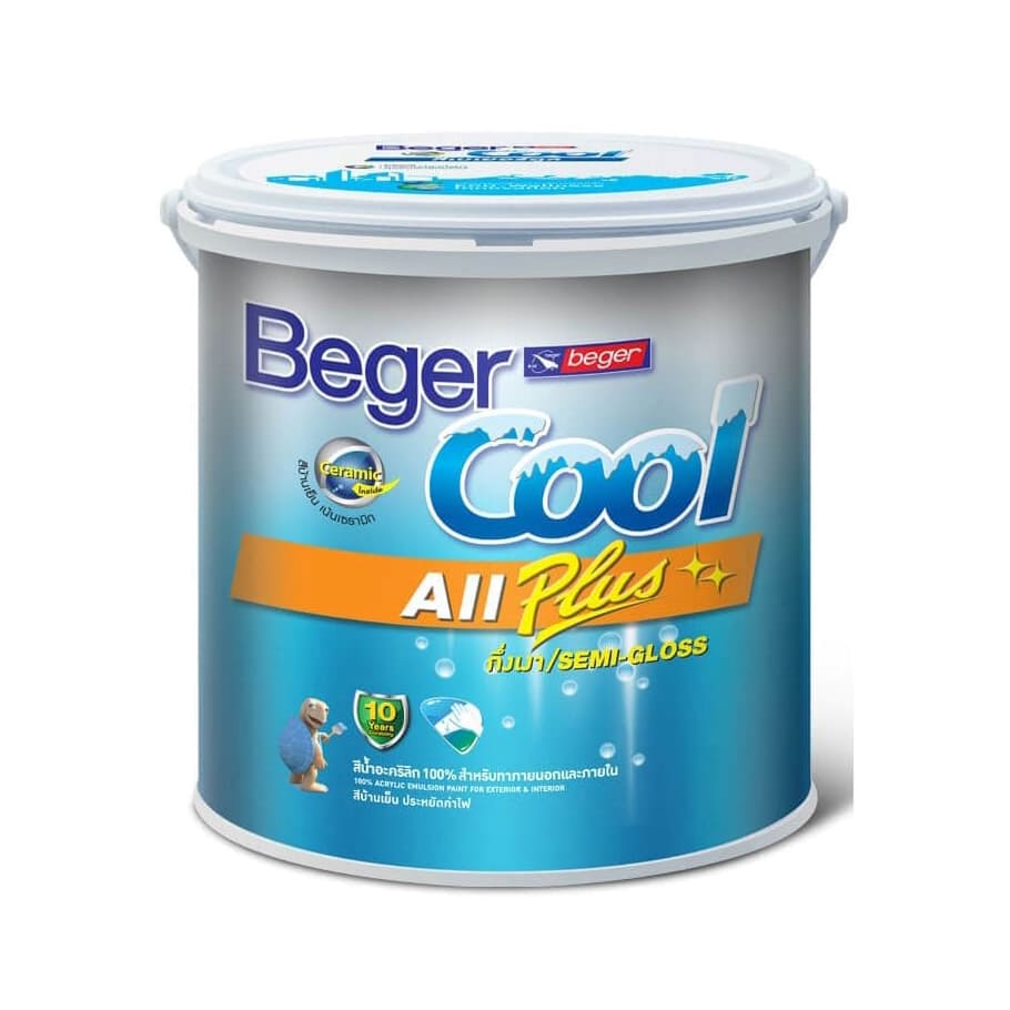 สีน้ำอะคริลิกกึ่งเงา Cool All Plus 4716 3.785 L BEGER - พงษ์ภัณฑ์ เฮ้าส์