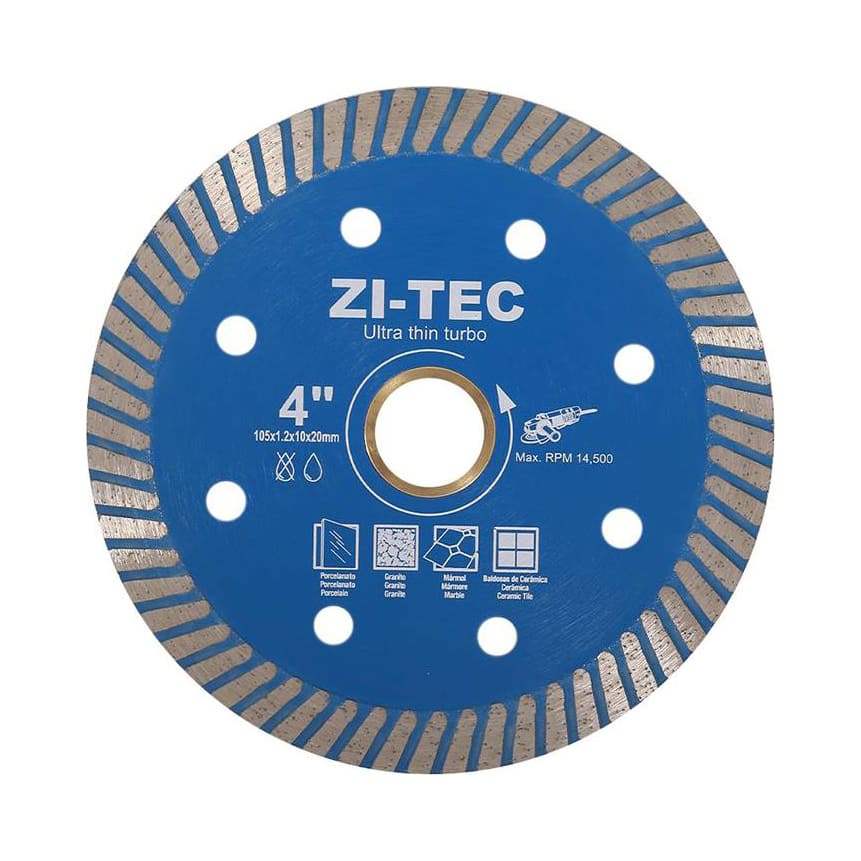 ใบตัดเพชร 4 ZI 10507D ZI TEC - พงษ์ภัณฑ์ เฮ้าส์